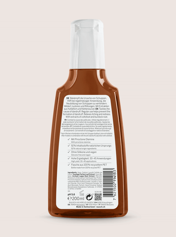 RAUSCH Anti Dandruff Shampoo with Coltsfoot for Lasting Relief from Dry ...