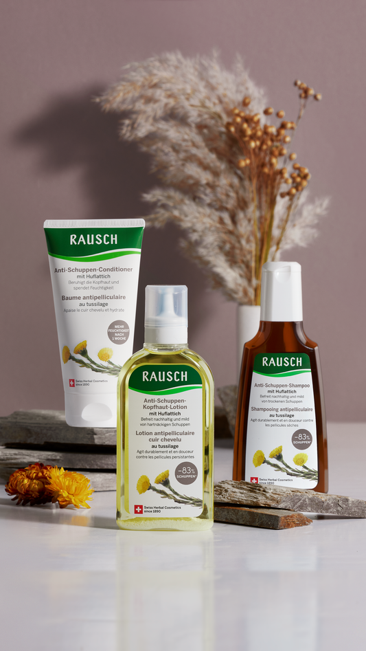 RAUSCH Anti Dandruff Shampoo with Coltsfoot for Lasting Relief from Dry ...